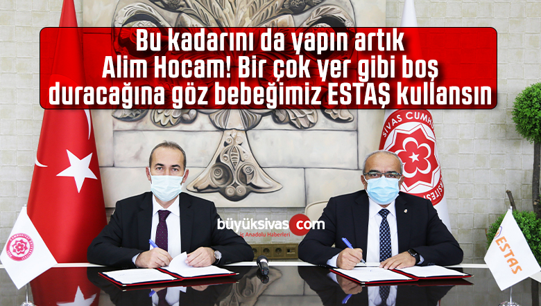 Yüksek öğretimde üniversite özel sektör iş birliği! Estaş son sürat devam Yüksek öğretimde üniversite özel sektör iş birliği! Estaş son sürat devam