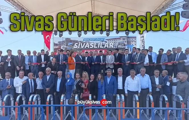 13. Geleneksel Sivas Tanıtım Günleri Başladı!Büyük Sivas Haber | Sivas Haberleri | Haberler ...