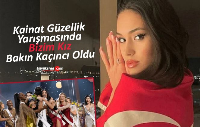 Aleyna Şirin Miss Universe yani Kainat Güzellik YarışmasındaBüyük Sivas ...